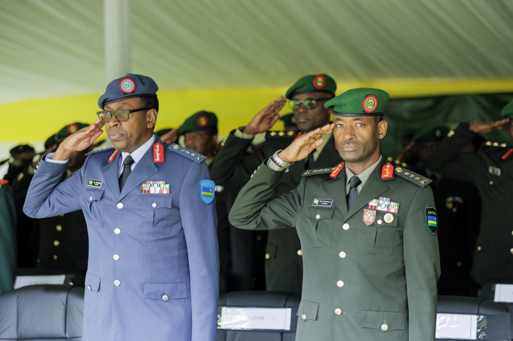 48 Rwandan senior officers graduate from RDF Command and Staff College ...