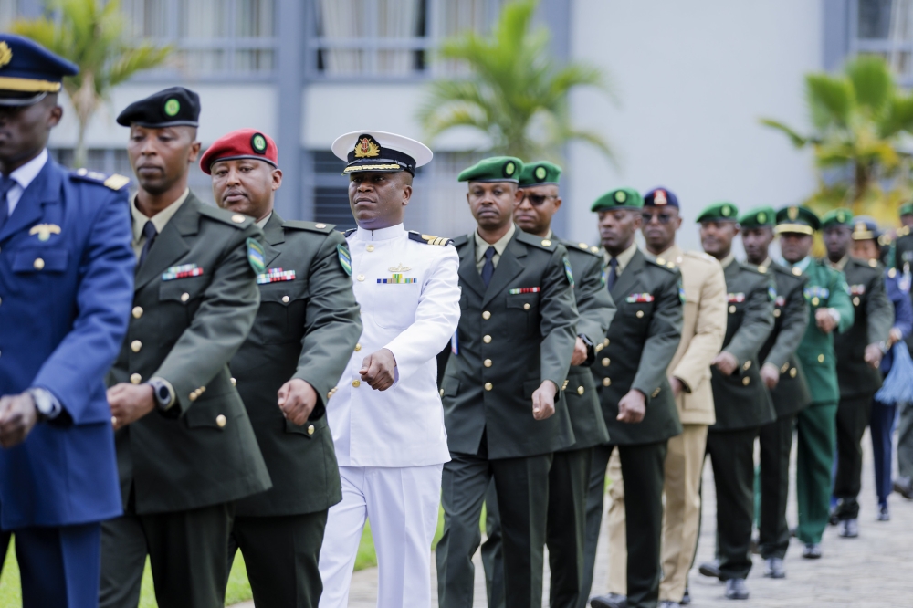 48 Rwandan senior officers graduate from RDF Command and Staff College ...