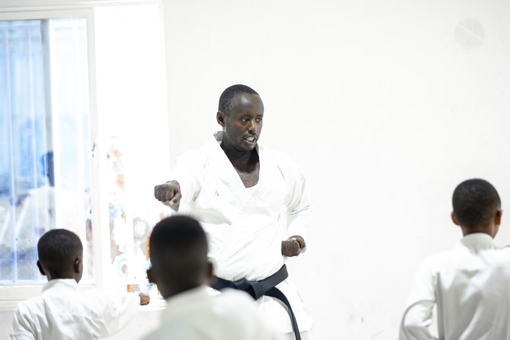 Karate ace Rurangayire on why parents should enroll children for ... Karate ace Rurangayire on why parents should enroll children for ...