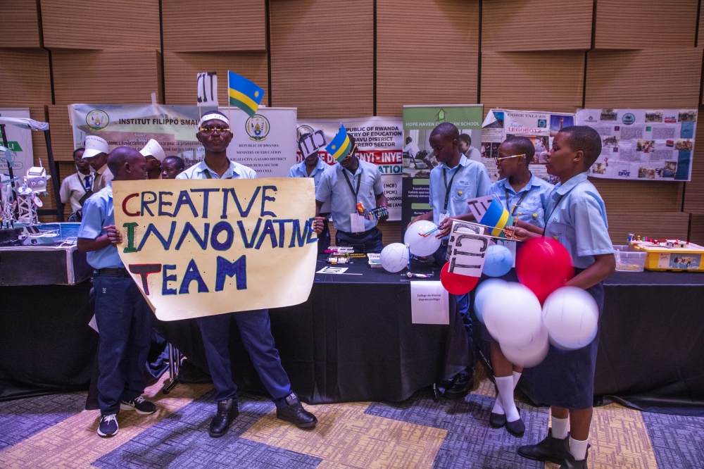 In-Pictures: Rwandan Schools Shine in Robotics and AI Competitions ...