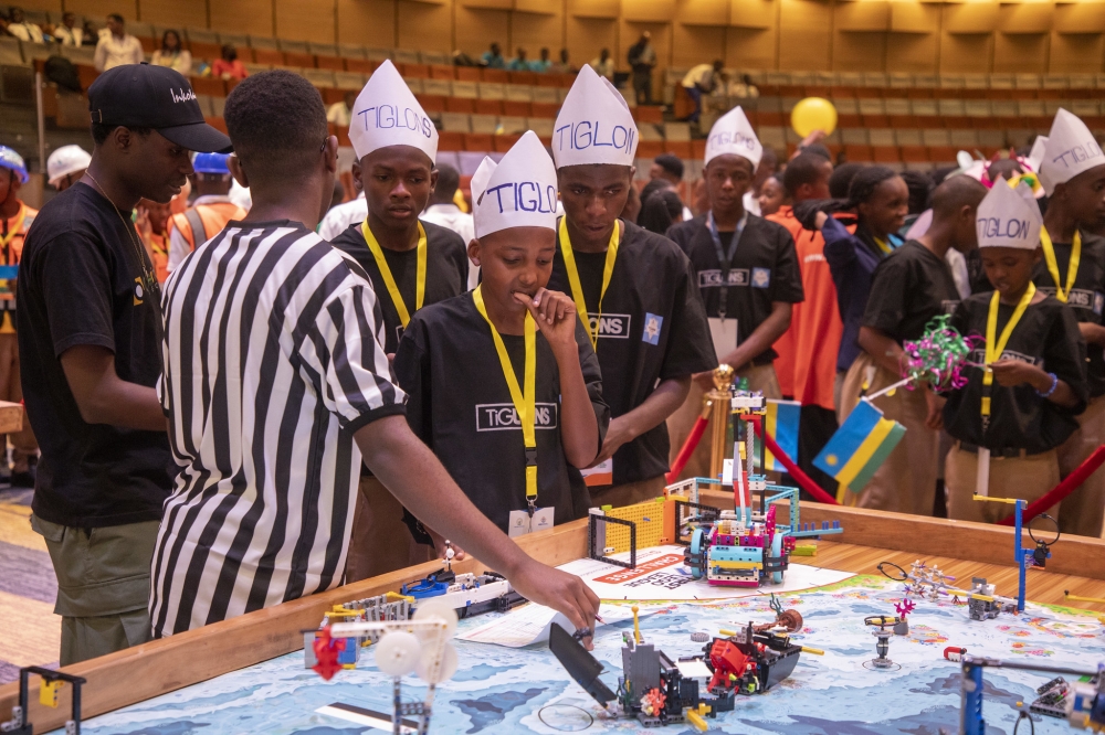 In-Pictures: Rwandan Schools Shine in Robotics and AI Competitions ...