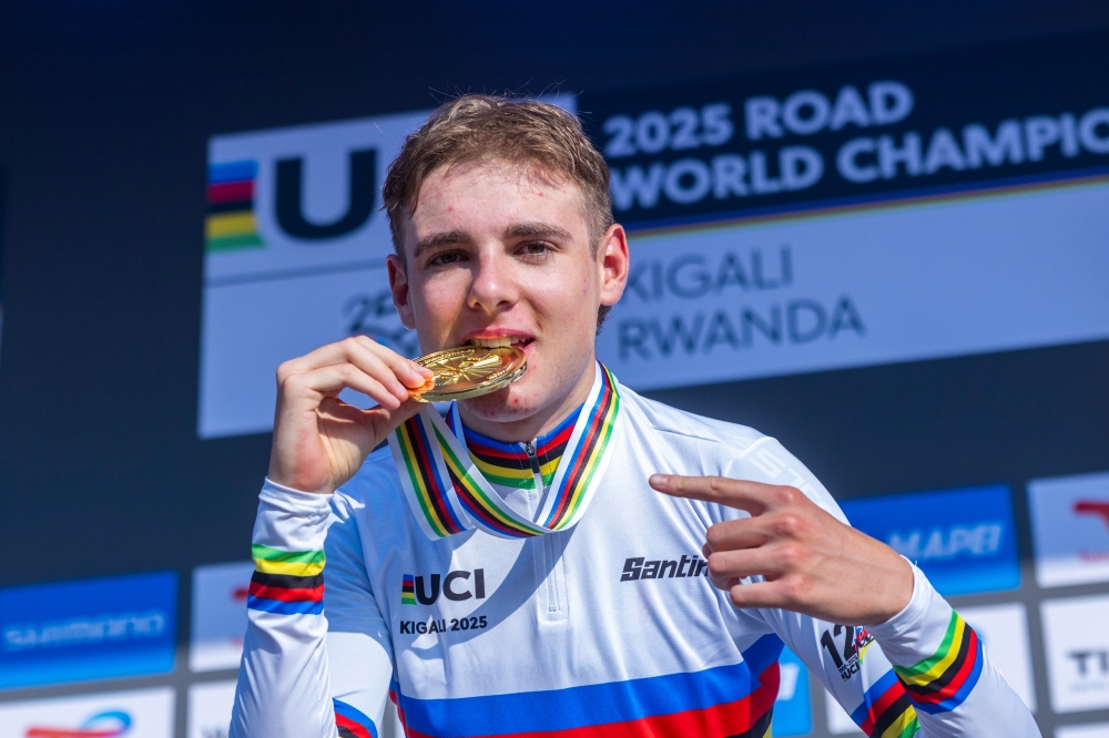 Italian Lorenzo Finn wins U23 gold at UCI World Championships - The New Times