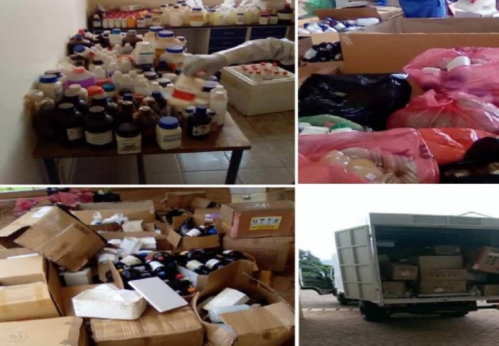 UMVA - Over 1,700 tonnes of toxic waste collected from schools, other ...