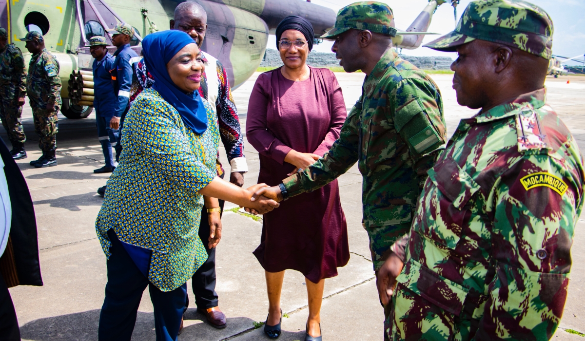 Mozambican parliament chief visits Rwandan forces in Cabo Delgado - The ...