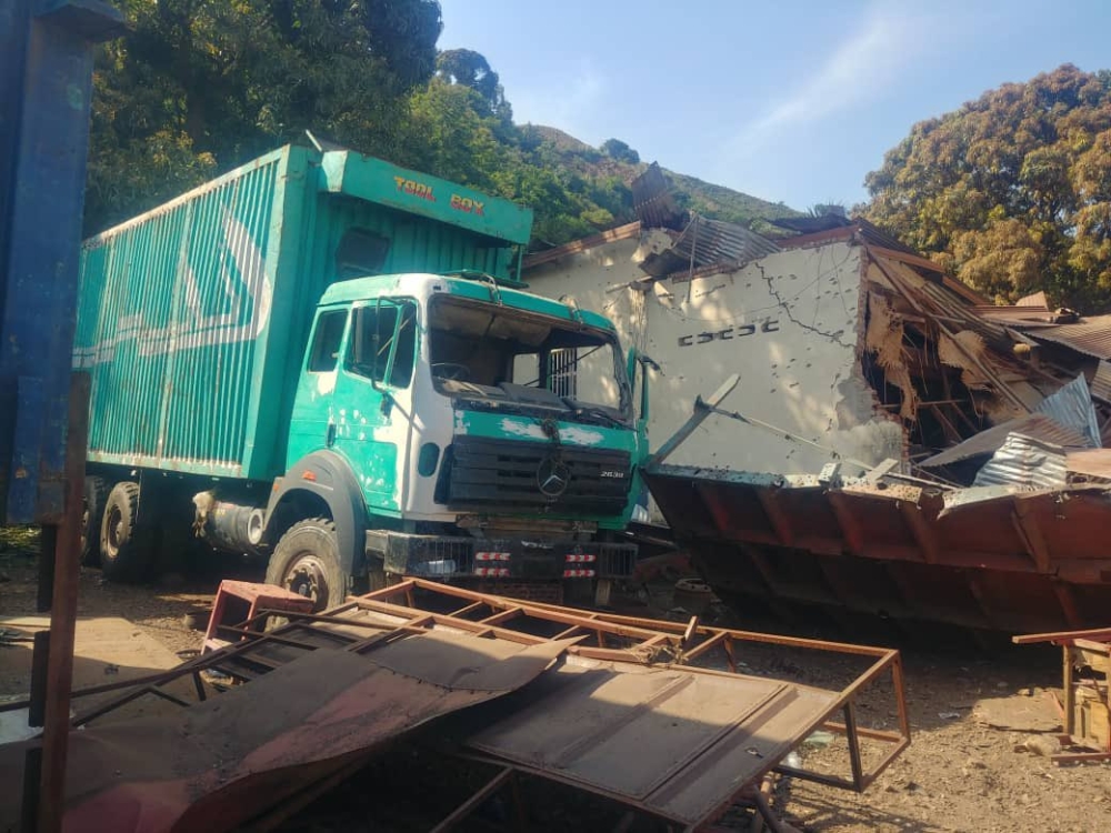 Uvira port hit in DR Congo drone attack - The New Times