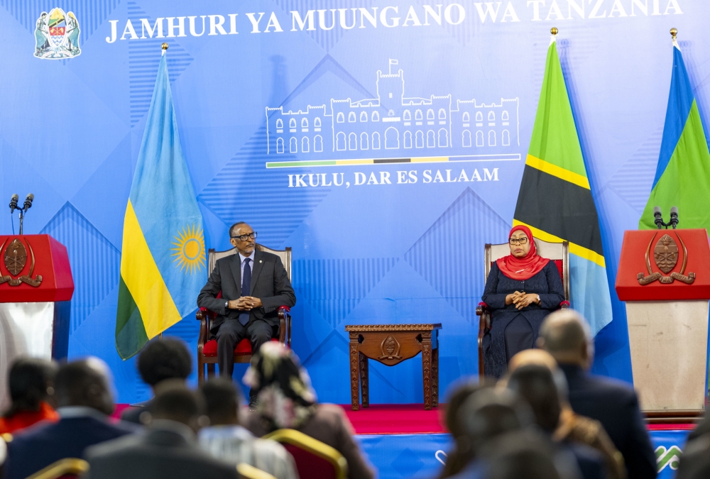 Kagame hails ‘brotherly’ ties with Tanzania, pledges deeper cooperation ...