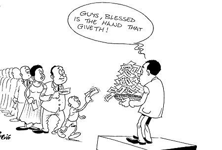 Editorial cartoon of the day - The New Times