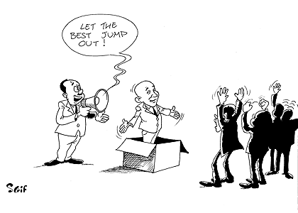 Editorial cartoon of the day - The New Times