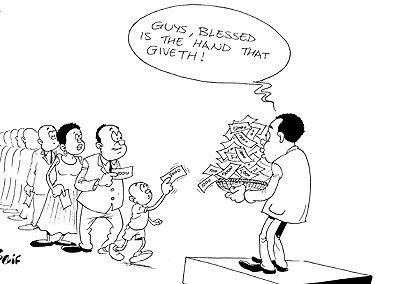 Editorial cartoon of the day - The New Times