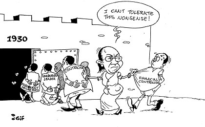 Editorial cartoon of the day - The New Times