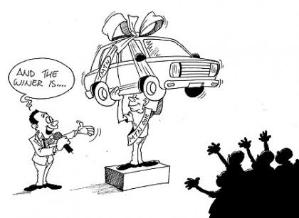 Editorial cartoon of the day - The New Times