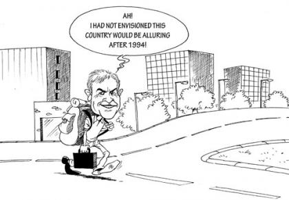 Editorial cartoon of the day - The New Times