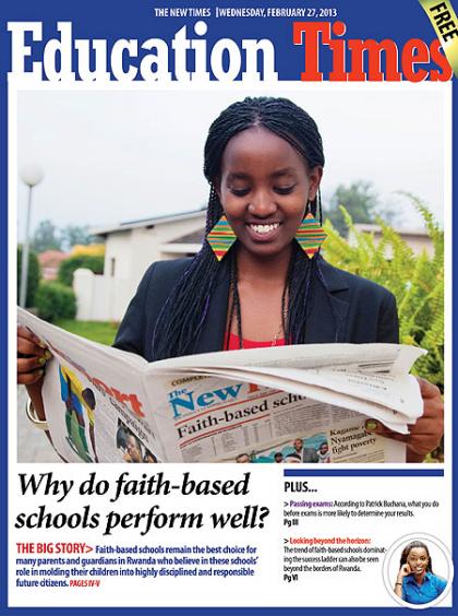 Cover page - The New Times