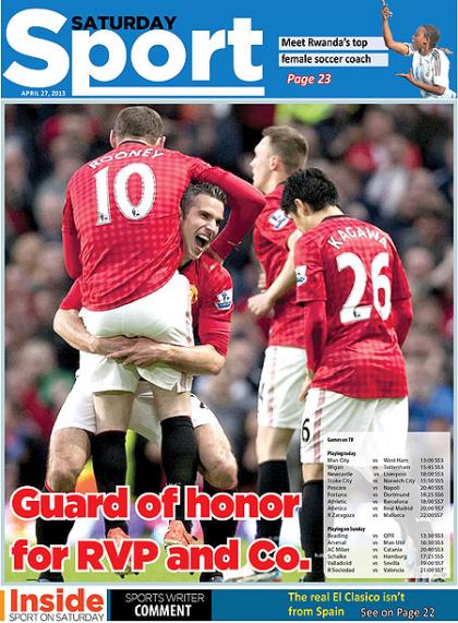 Cover page - The New Times