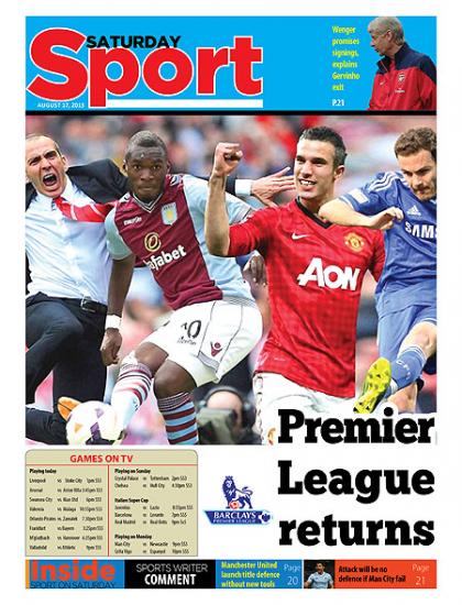 Cover page - The New Times